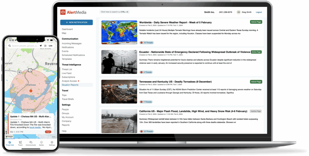 Risk Intelligence Software - AlertMedia