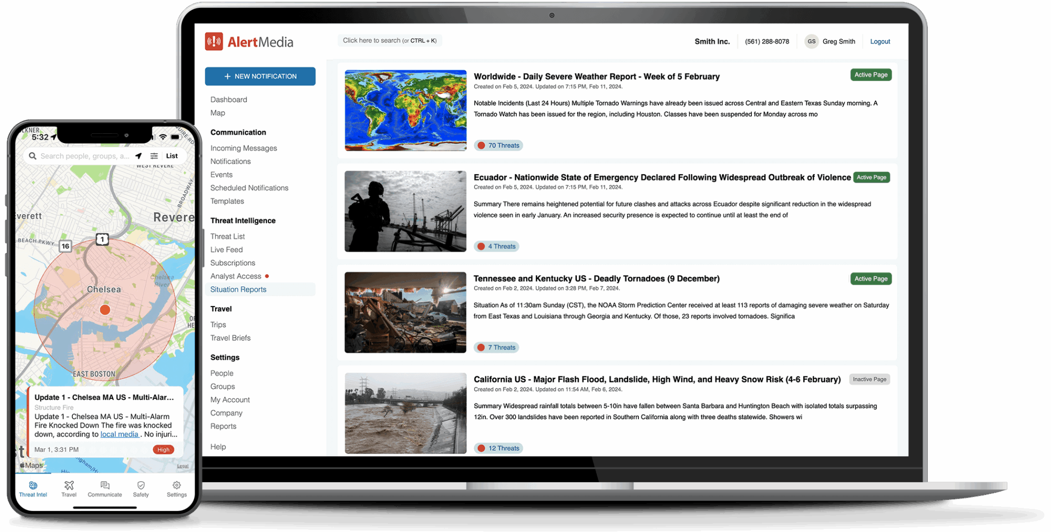 Risk Intelligence Software - AlertMedia
