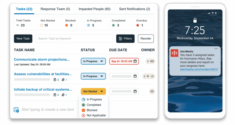 Risk Intelligence & Response Platform - AlertMedia