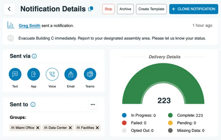 Mass Notification System - AlertMedia