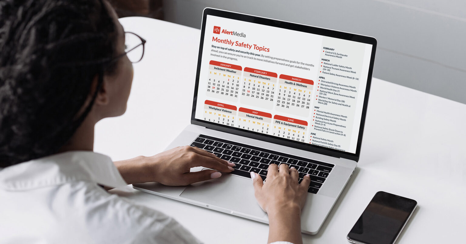 2026 Safety Events Calendar for Workplace Preparedness